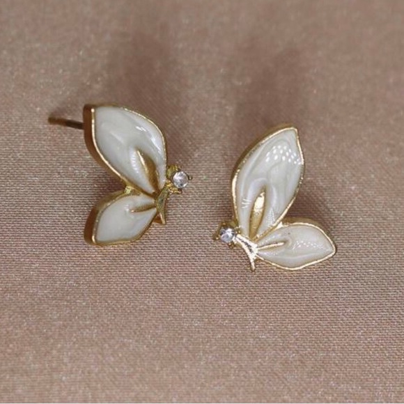 Jewelry | Purity Butterfly Fairy Shimmer Enamel Innocent Side Profile ...